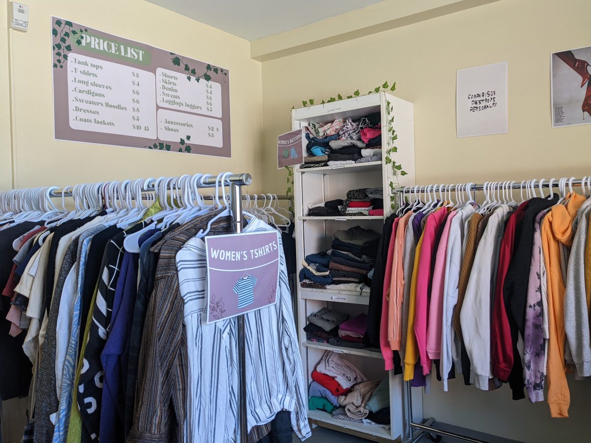 Community Cupboard’s thrift store promotes sustainable fashion – The Campus